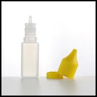 China Long Thin Tip Dropper Vape Bottle , Chubby Gorilla LDPE 10ml Unicorn Bottles for sale