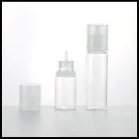China Childproof PET Dropper 60ml Unicorn Bottle Vape Juice Container Chubby Round Shape for sale