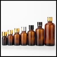 China Tamper Proof Cap Amber Glass Dropper Bottles Multi Colors Choice Safe Storage for sale