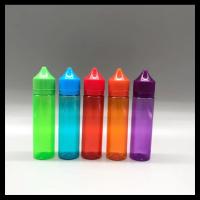 China Vape Liquid Small Plastic Dropper Bottles , Gorilla Unicorn Bottle Round Shape for sale