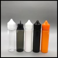China Vape Liquid Small Plastic Dropper Bottles , Gorilla Unicorn Bottle Round Shape for sale