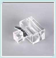 China Small Transparent Glass Cosmetic Perfume Bottles , Portable Perfume Container 5ml for sale