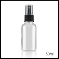 China Essential Oil Perfume Plastic Spray Bottles 50ml Capacity With Fine Mist Sprayers for sale