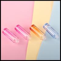 China Colored Glass Cylindrical Dropper Bottle , Cosmetic Serums Essence Bottle 20ml for sale
