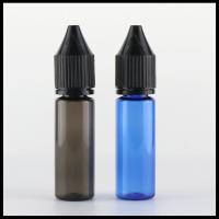 China Colorful 15ml PET E Liquid Bottles V3 Gorilla E Juice Platsic Dropper Bottles for sale