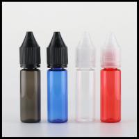 China Colorful 15ml PET E Liquid Bottles V3 Gorilla E Juice Platsic Dropper Bottles for sale