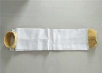 China PTFE coated woven fiberglass dust filter bag for cement plant for sale