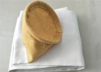 China PTFE coated woven fiberglass dust filter bag for cement plant for sale