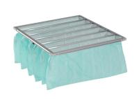 China Cleanroom Multi Bag Air Filter Media Bag Type For HVAC Pocket Filter for sale