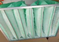 China Cleanroom Multi Bag Air Filter Media Bag Type For HVAC Pocket Filter for sale