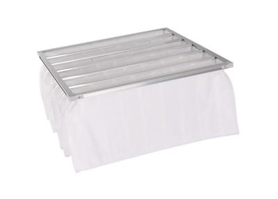 China Medium Efficiency 6 Pocket Bag Filter For Air Condition System for sale