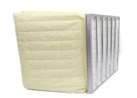 China High Efficiency Filters F8 Yellow F8 Bag Filter 592×592×500mm for sale