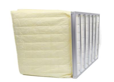 China High Efficiency Filters F8 Yellow F8 Bag Filter 592×592×500mm for sale