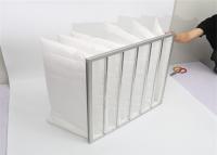 China Industry Bag Air Filter Medium Efficiency Pocket Air Filter For HVAC System for sale