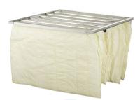 China F8 Aluminum Frame Industrial Medium Bag Air Filter Pocket For Dust Collecting for sale