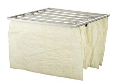 China F8 Aluminum Frame Industrial Medium Bag Air Filter Pocket For Dust Collecting for sale