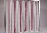 China Ventilation System Air Filter Bags F7 F8 F9 Synthetic Bag Air Filter for sale
