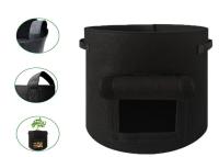 China Customized Gallon Felt Fabric Garden Plant Non Woven Grow Bags Potato Grow Bags for sale