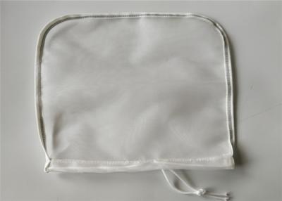 China Rosin Press Nut Milk Nylon Mesh Filter Bag Five Stitching Sewing for sale