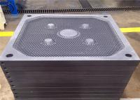 China ISO PP Polypropylene Filter Plates Of Filter Press for sale