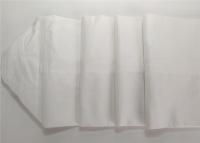 China Industry White  PTFE Dust Collector 100% polyester needle punched nonwoven Material Filter Bag for sale