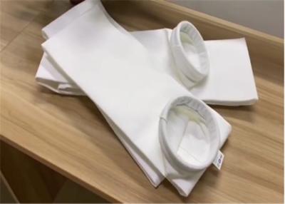 China Oleophobic Dust Filter Bags PTFE Coated Anti Static Polyester Filter Bag for sale