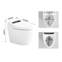 China Customized Modern Smart Toilet Intelligent Wc  Siphonic Commode ISO for sale