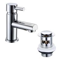 China Wall Mounted Concealed Valve Wash Basin Faucet With Thermostatic Control for sale
