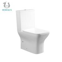 China CUPC Watermark Two Piece Toilet Bowl 250mm S Trap Washdown Dual Flush 620x360x800mm for sale