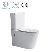 China European Watermark Comfort Height Rimless Toilet Two Piece Floor Mounted 605x380x795mm for sale