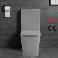 China Square Anti Bacteria Two Piece Toilet Bowl for sale