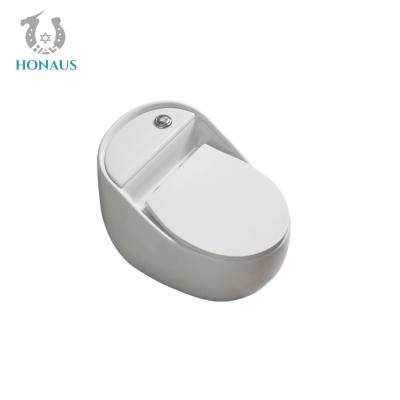 China HAS Siphon Dual Flush Toilet 3.0-6.0L Water Saving Egg Shape Bowl 665x465x555mm for sale