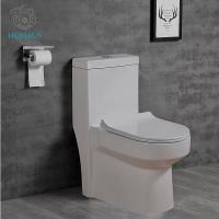 China Canadian Single Piece Wall Mounted Commode One Piece Wc 650*360*740mm for sale