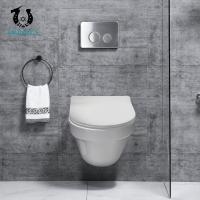China Washdown Flushing Wall Hanging Commode Rimless Wall Hung WC One Piece for sale