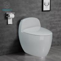 China Egg Shape Toilet Bowl Siphon Flush for sale