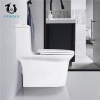 China Siphonic Flushing One Piece Toilet 730x370x760mm S Trap Dual Flush for sale