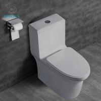 China Siphonic Flushing One Piece Toilet 730x370x760mm S Trap Dual Flush for sale