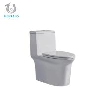 China Siphonic Flushing One Piece Toilet 730x370x760mm S Trap Dual Flush for sale