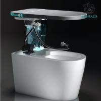 China UV Sterilization Remote Control Toilet Automatic Ceramic Toilet UVGI for sale