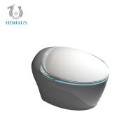 China CUPC Certified Smart Toilet 110V 220V Siphon Flush Floor Mounted Ceramic Auto Wash for sale