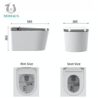 China Self Clean Intelligent Wc Electronic Water Closet Sensor Control Wall Mounted for sale