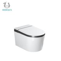 China Self Clean Intelligent Wc Electronic Water Closet Sensor Control Wall Mounted for sale