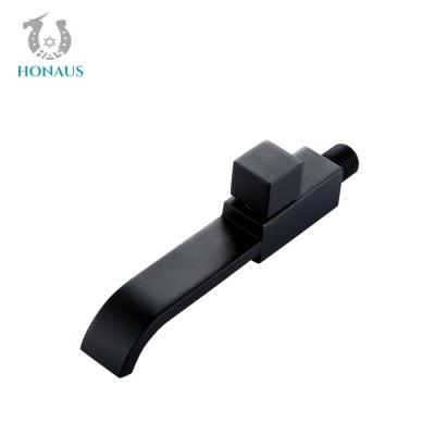 China Extended All Copper In Wall Bathroom Faucet Hand Wash Basin Tap Electroplating 180mm for sale