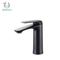 China Single Hole Basin Faucet Hot Cold Mixer Tap Copper 100x137x115mm Ceramic Valve for sale