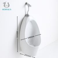 China Premium Fully Glazed Ceramic Toilet Urinal Innovative Design Customizable for sale