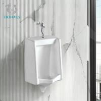 China Siphon Flush Valve Public Restroom Urinal Wall Hung Bathroom Sanitary Ware for sale