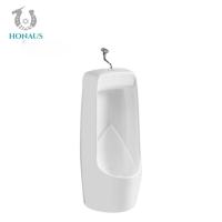 China Watermark Wall Hung Urinal 450x360x980mm Automatic Sensor Flushing Ceramic for sale