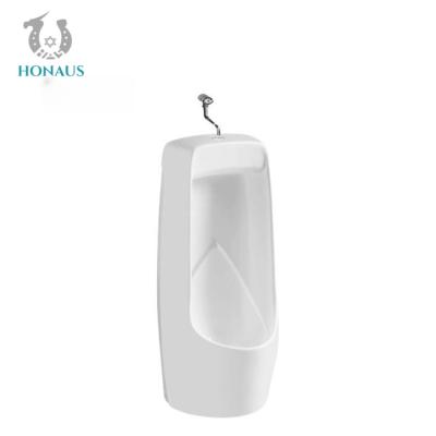 China Watermark Wall Hung Urinal 450x360x980mm Automatic Sensor Flushing Ceramic for sale
