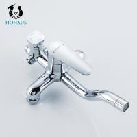 China ISO All Copper Exposed Shower Set with Pressure Boosted Spray Gun 800-1200mm for sale