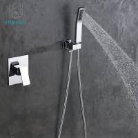 China ISO Electroplating Concealed Valve Showers Pressurized Spray Head Copper Valve for sale